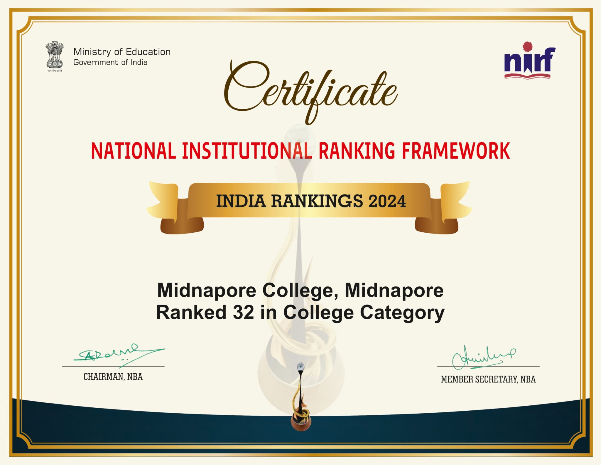 NIRF – Midnapore College